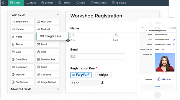 Zoho Forms Review: Pricing, Features & How It Compares